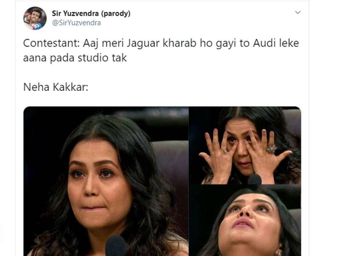 Some of the Best 12 Neha Kakkar memes photo collection