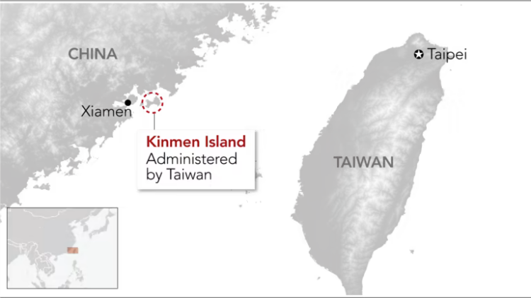 Taiwan and China Clash Over Kinmen Island Inspections - TFIGlobal