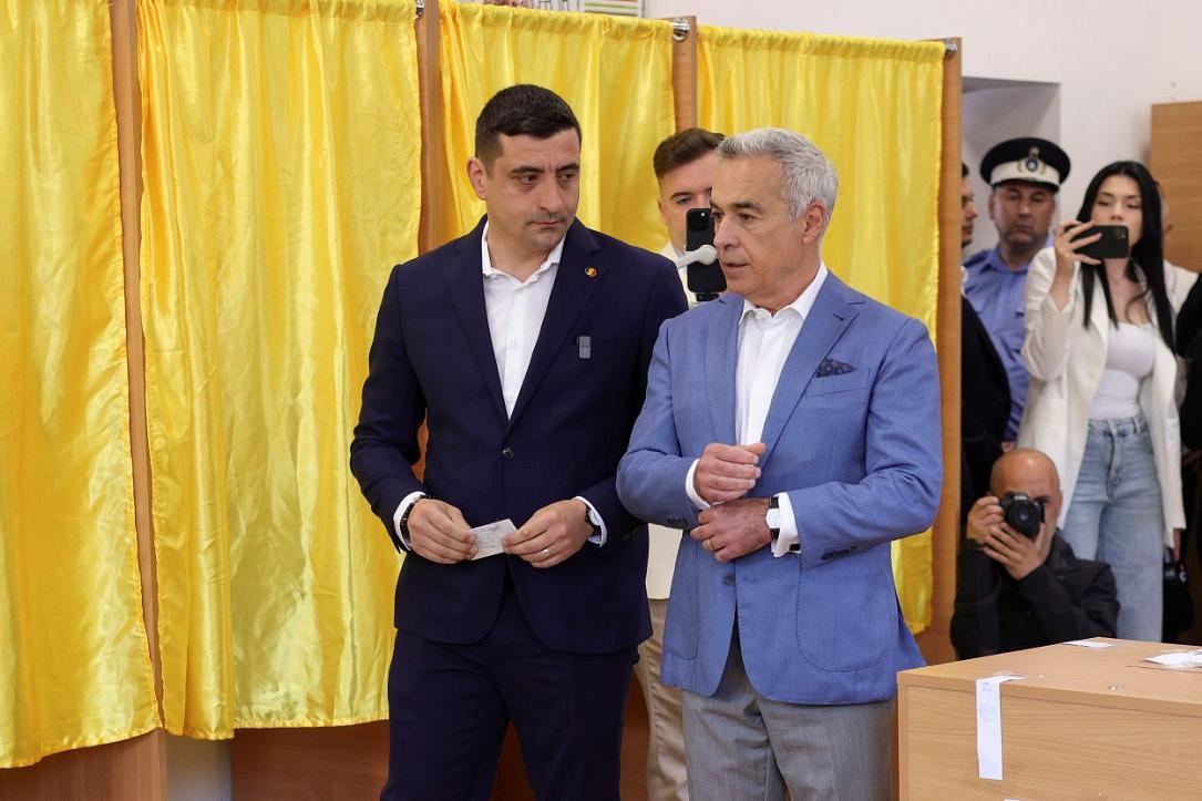 Romania's Simion accuses Macron of interfering in elections